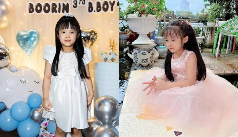 Con gái Diệp Lâm Anh mắt to 2 mí, từng được khen giống bố nay có góc nghiêng hưởng trọn nét đẹp ...