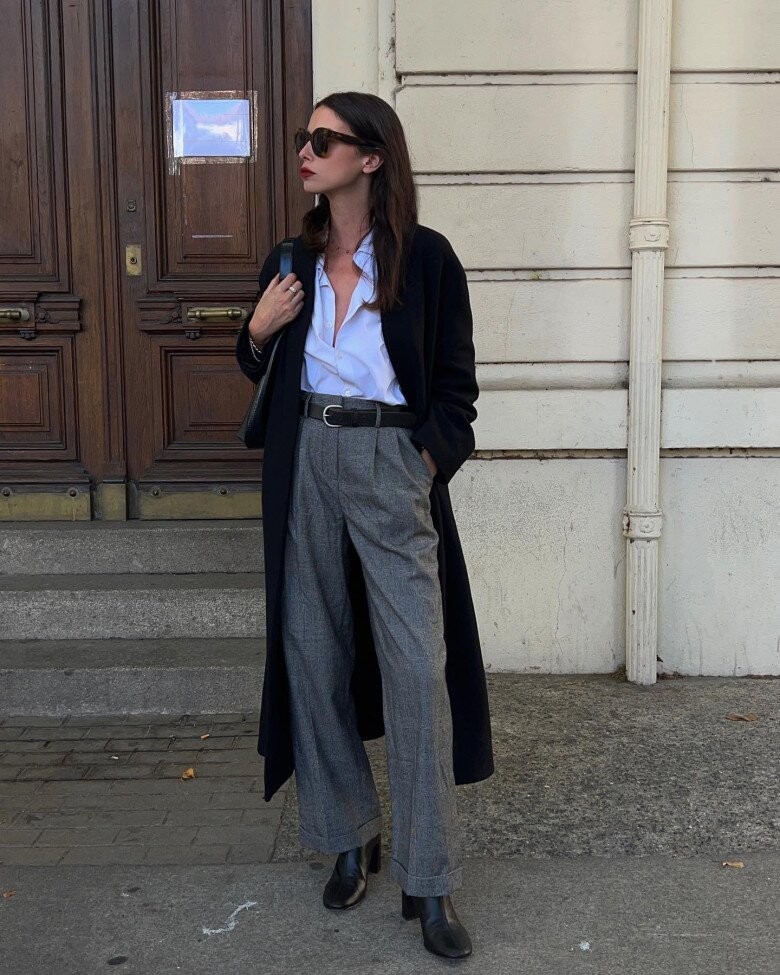 Không phối với đen trắng, tôi chỉ chọn đúng 3 màu mặc với đồ xám khiến ...