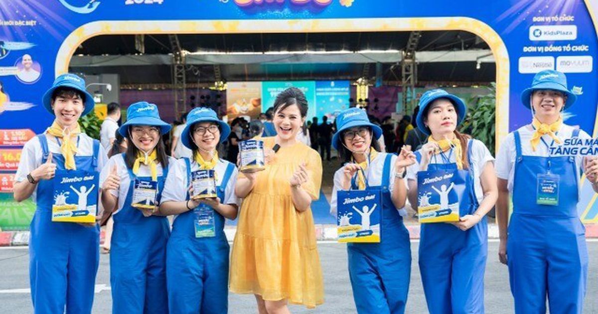 Jimbo Gold - Thương hiệu ghi dấu nhiều ấn tượng tại Festival Mẹ Bầu ...