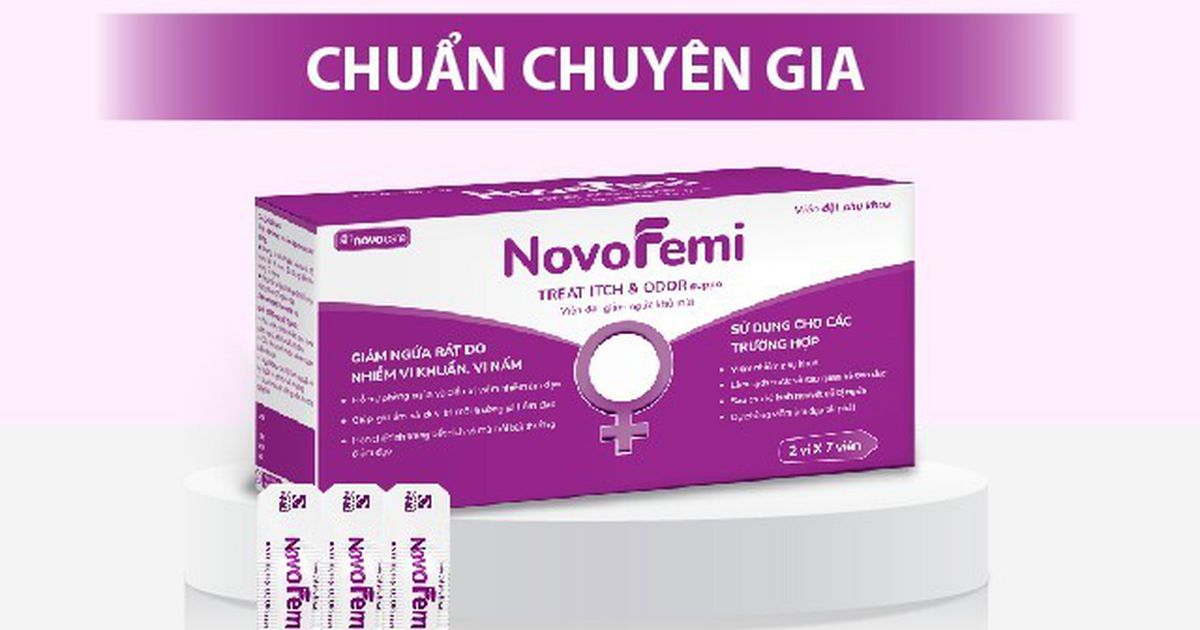 Viên đặt Novofemi - Giải pháp giảm nhanh viêm ngứa tại nhà an toàn ...